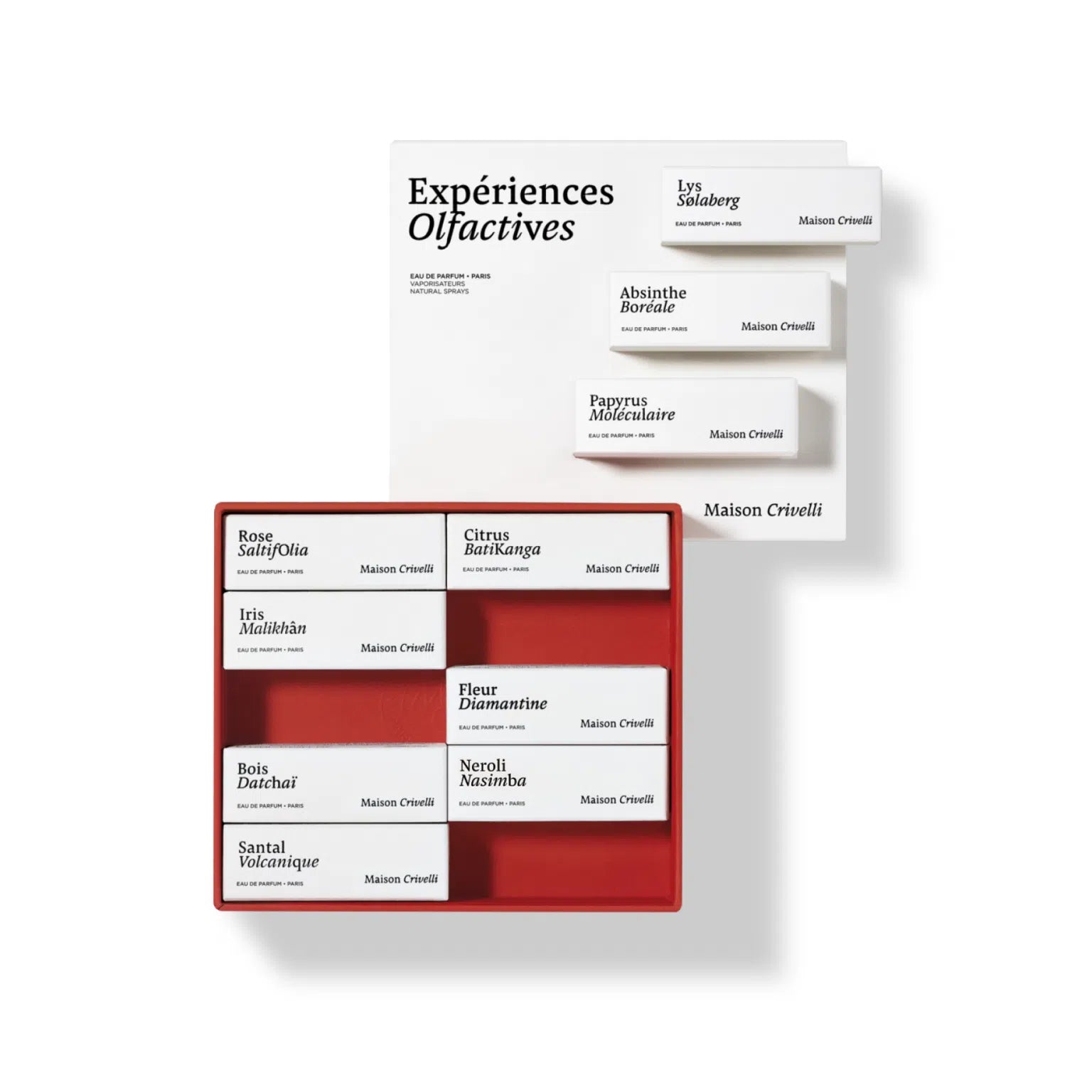 Maison Crivelli Discovery Set 10 Samples - Rabica